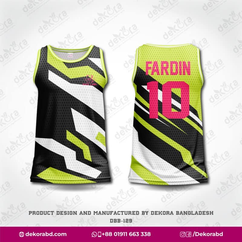 Parakeet Black Basketball Jersey With Sublimation Print